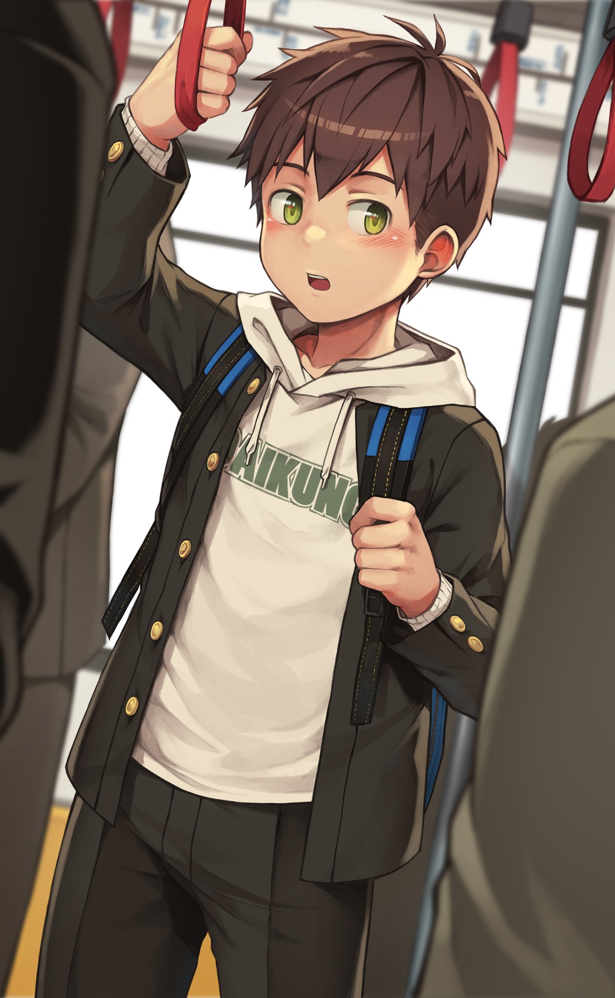 Daikung Beater On Twitter あるある初電の背景 In The Morning Train