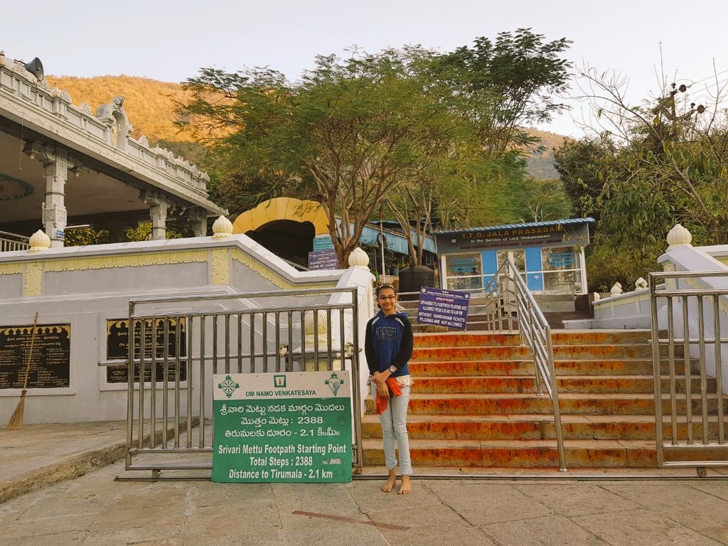 Tirumala Total Steps