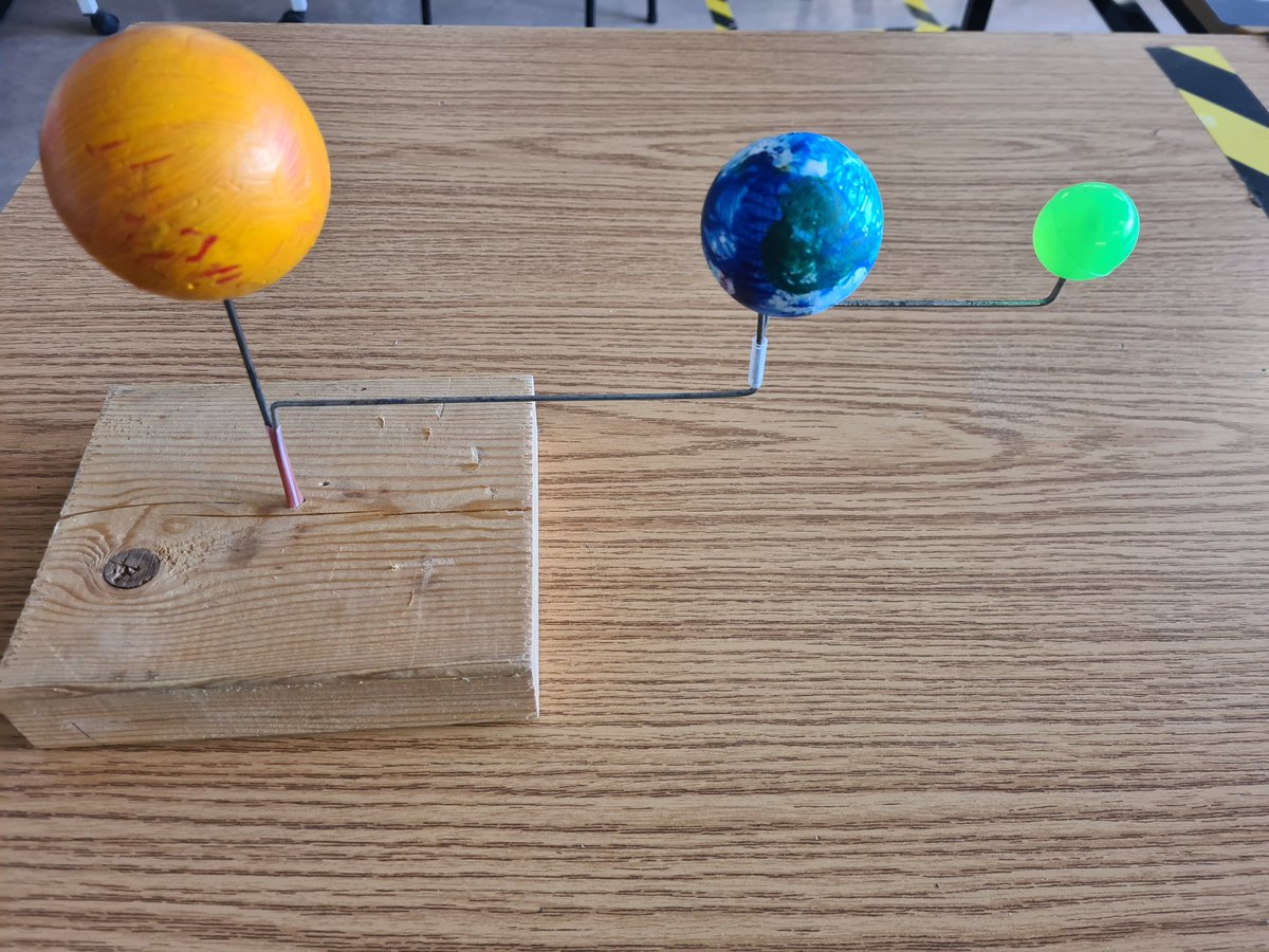 Sun Earth Moon Model Activity