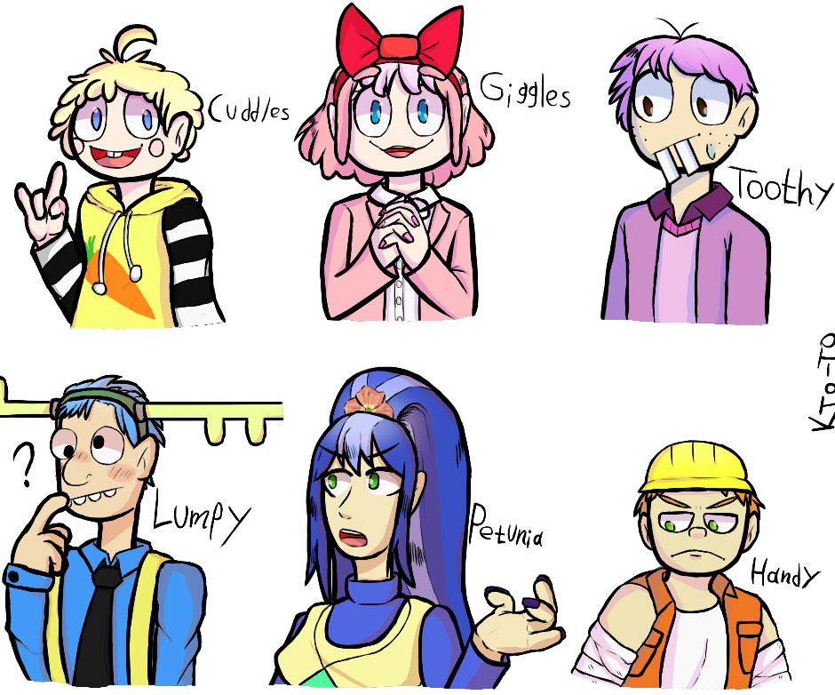 Happy Tree Friends Cuddles And Giggles Anime