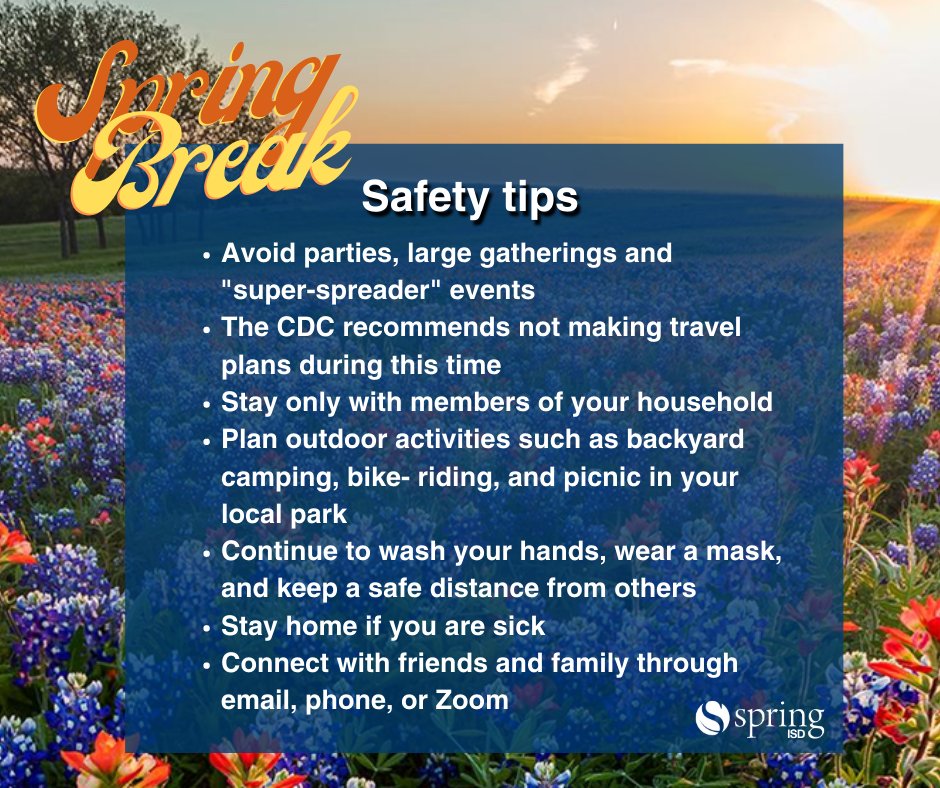 Spring Outdoor Safety Tips
