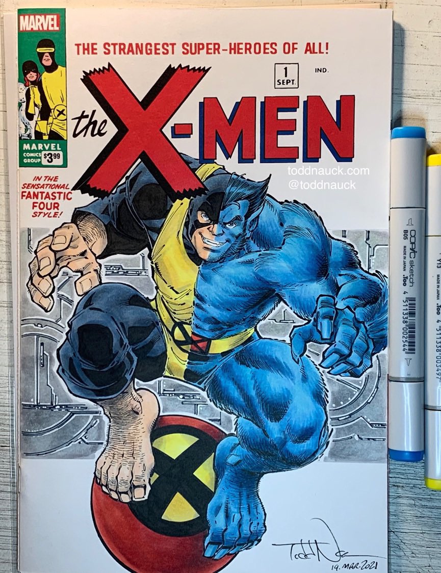 Beast X Men Comic