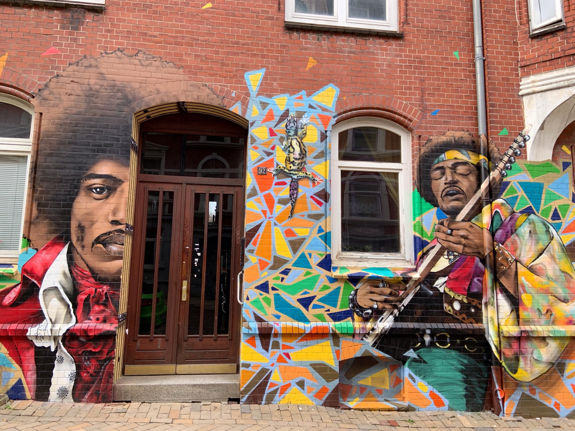 Jimi Hendrix Street Art