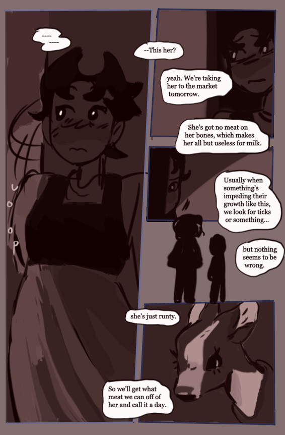 「The great coffee creamer debate ?1/2 」Hooved peets 🐑🐐🐄の漫画