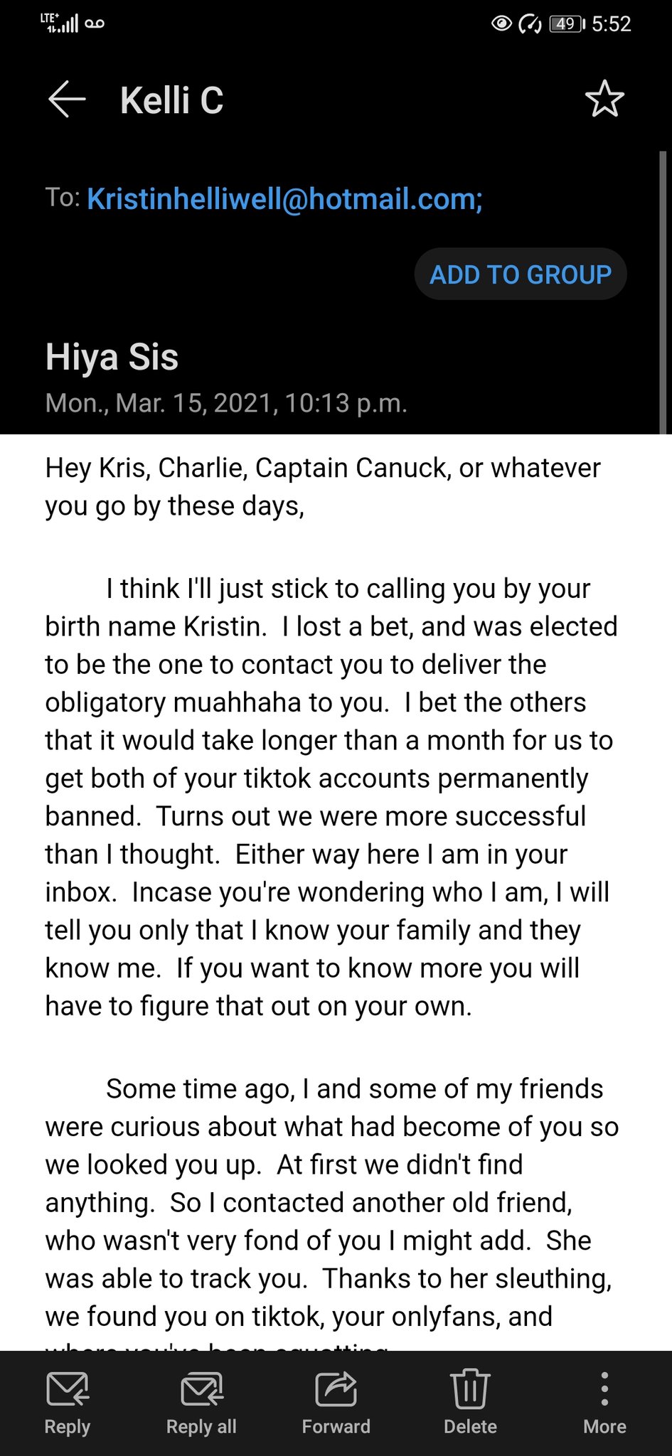 TW Pornstars - 1 pic. Charlie J Cruise. Twitter. I am being doxxed. 9: ...