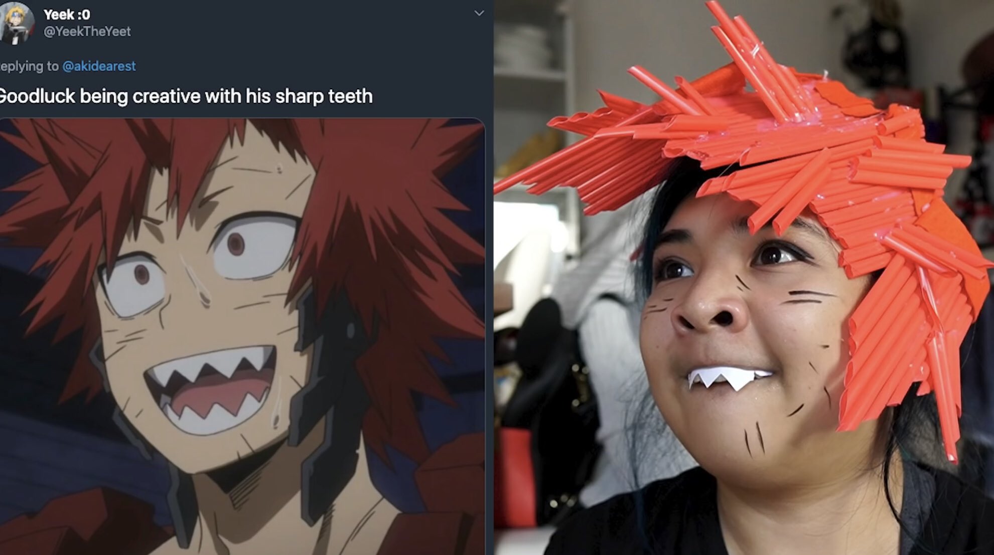 Sharp Teeth Cosplay