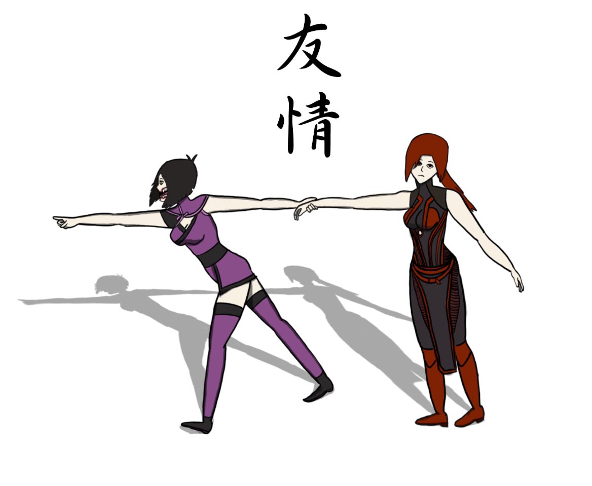 Mileena And Skarlet