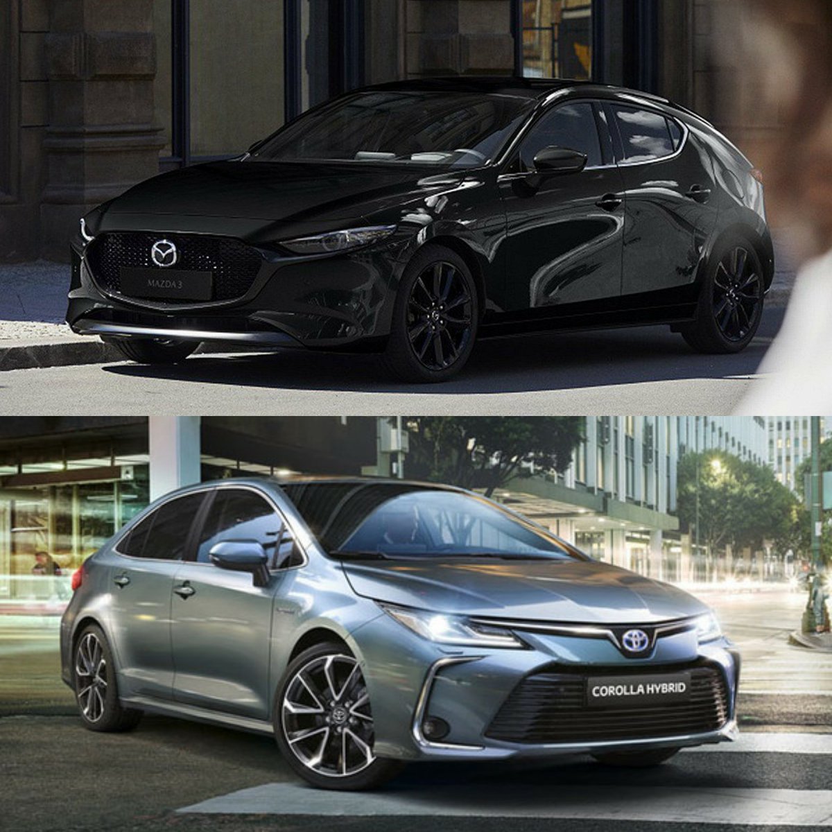 要換車了，來點意見 中配4DMazda3 頂配油電Altis 以下開放攻擊 Mio_Hana🪅 @fsmuggler5