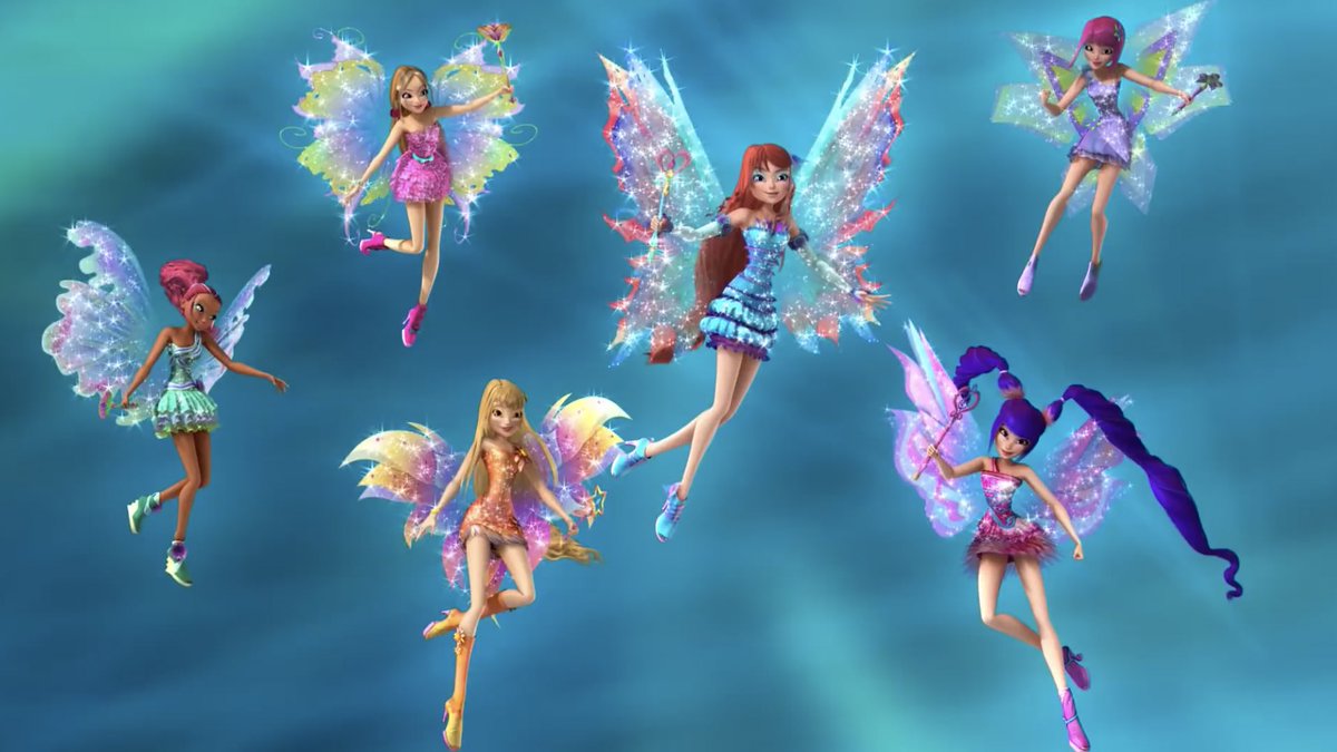 Winx Club Flora Mythix Transformation