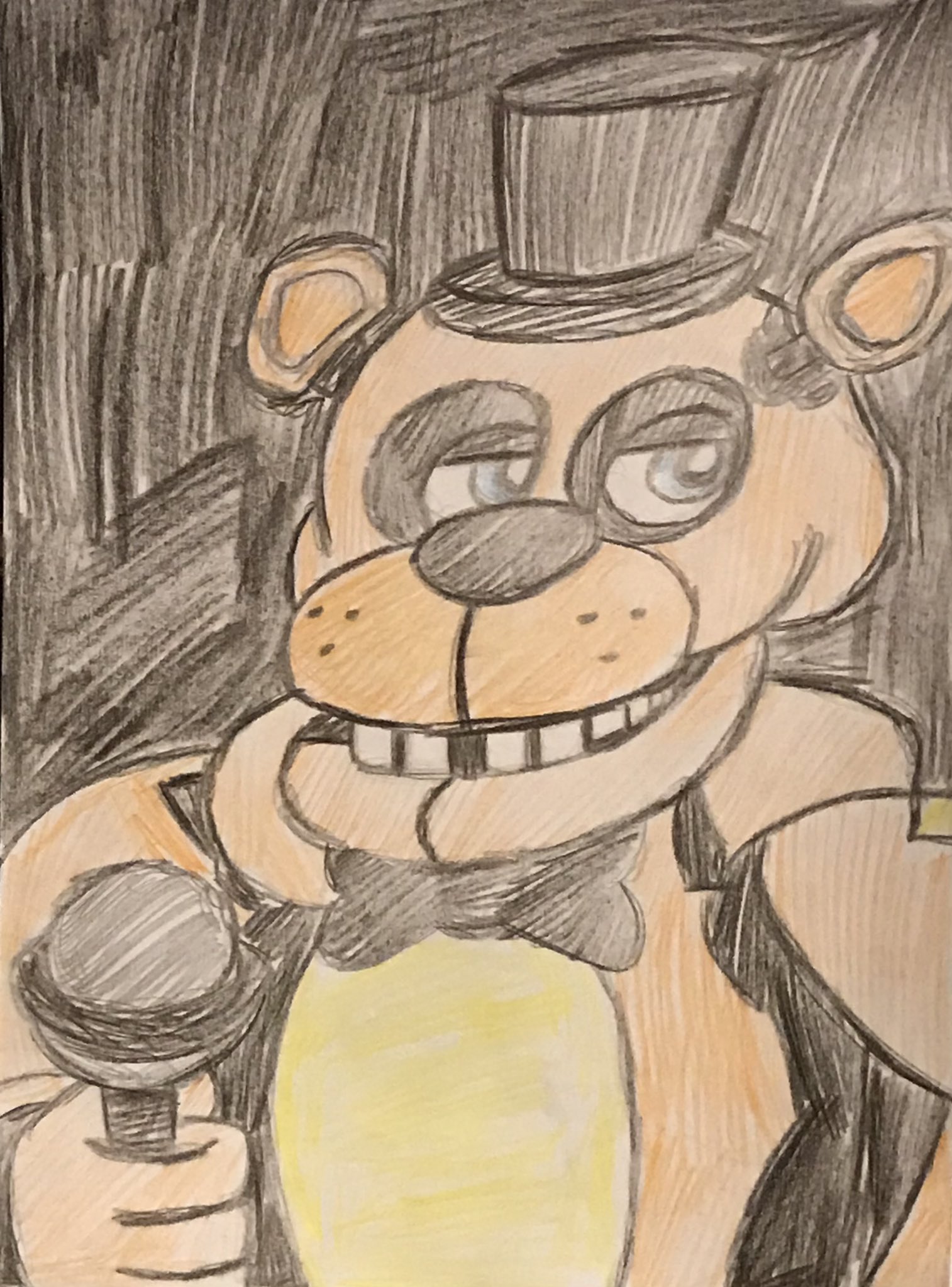 Freddy Fazbear Drawing