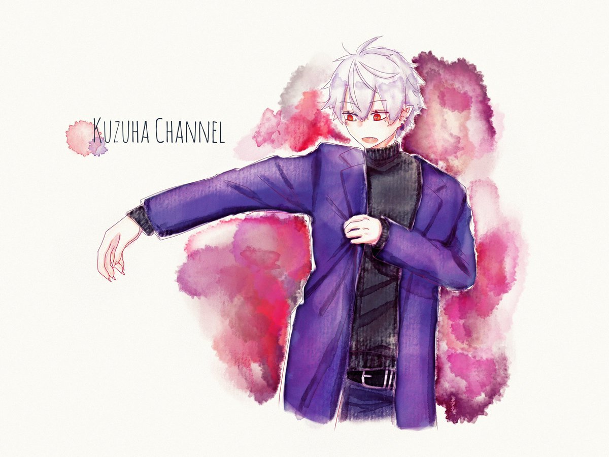 「早着替え🧥 #KuzuArt #葛葉3周年 」|SkalL.のイラスト