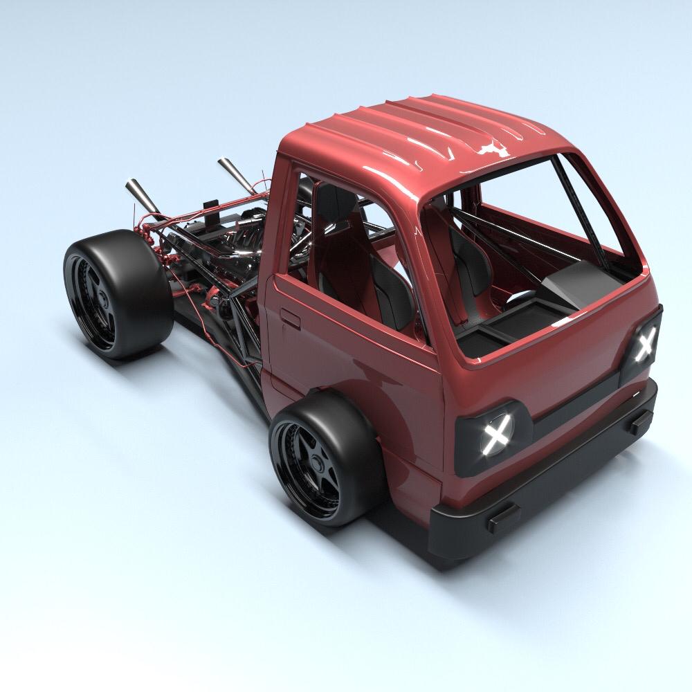 Maruti Suzuki Omni Modified