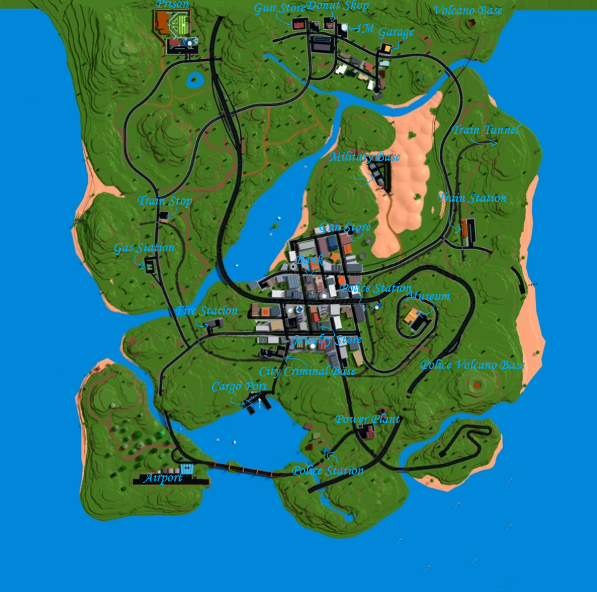 Gta San Andreas Map Of Weapons