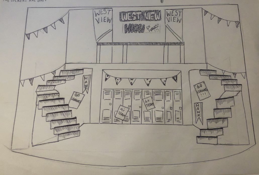 Set Design Sketch Examples