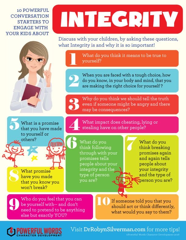 People Showing Integrity