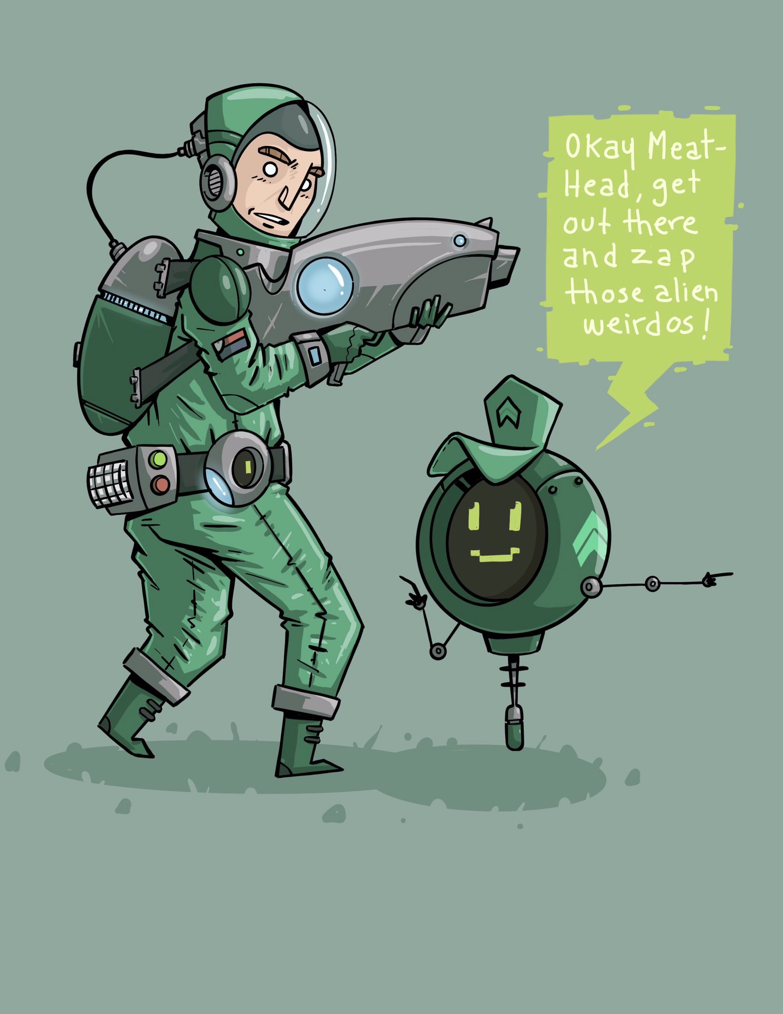 Chain Of Command Cartoon