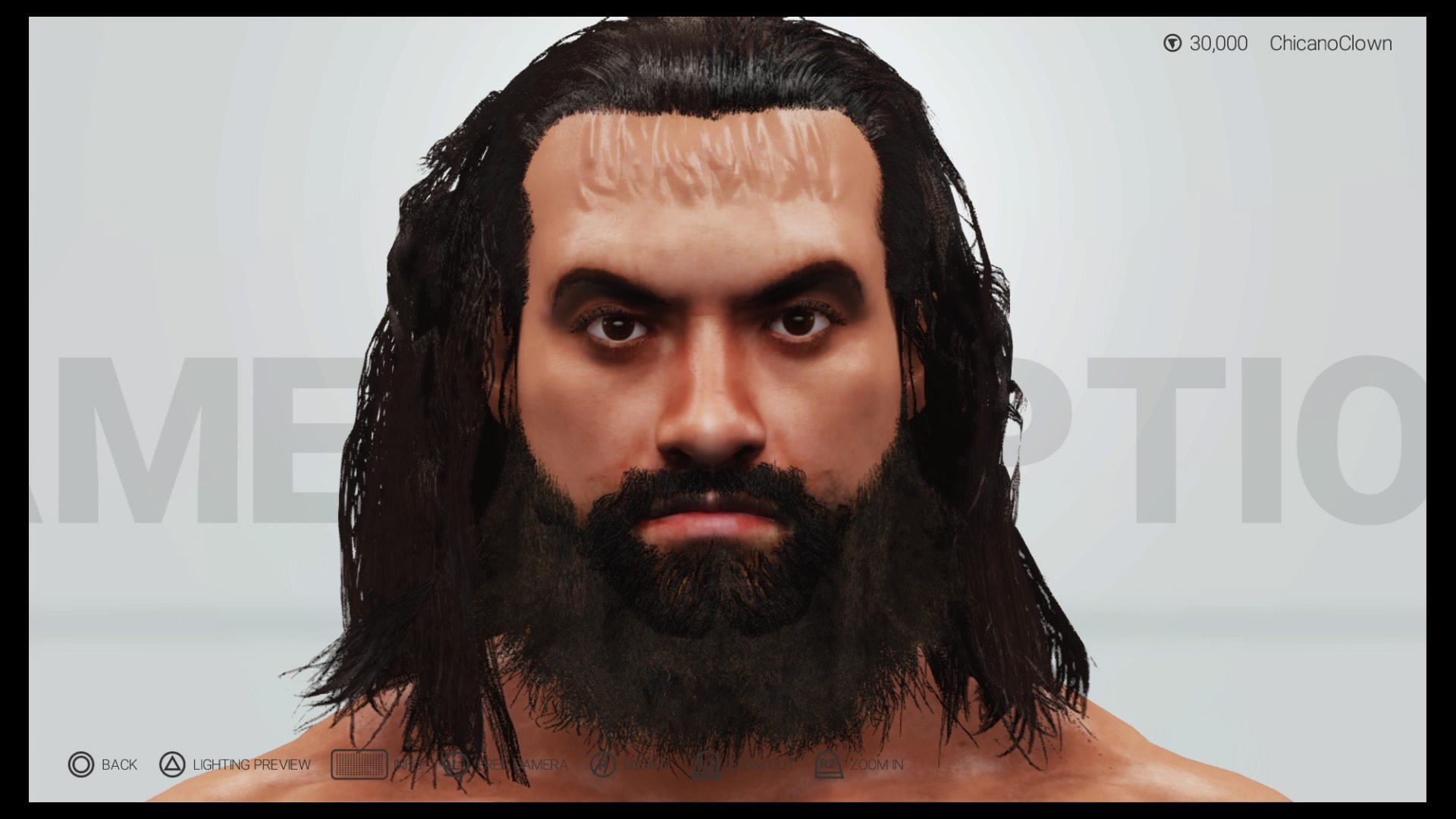 Bruiser Brody Forehead