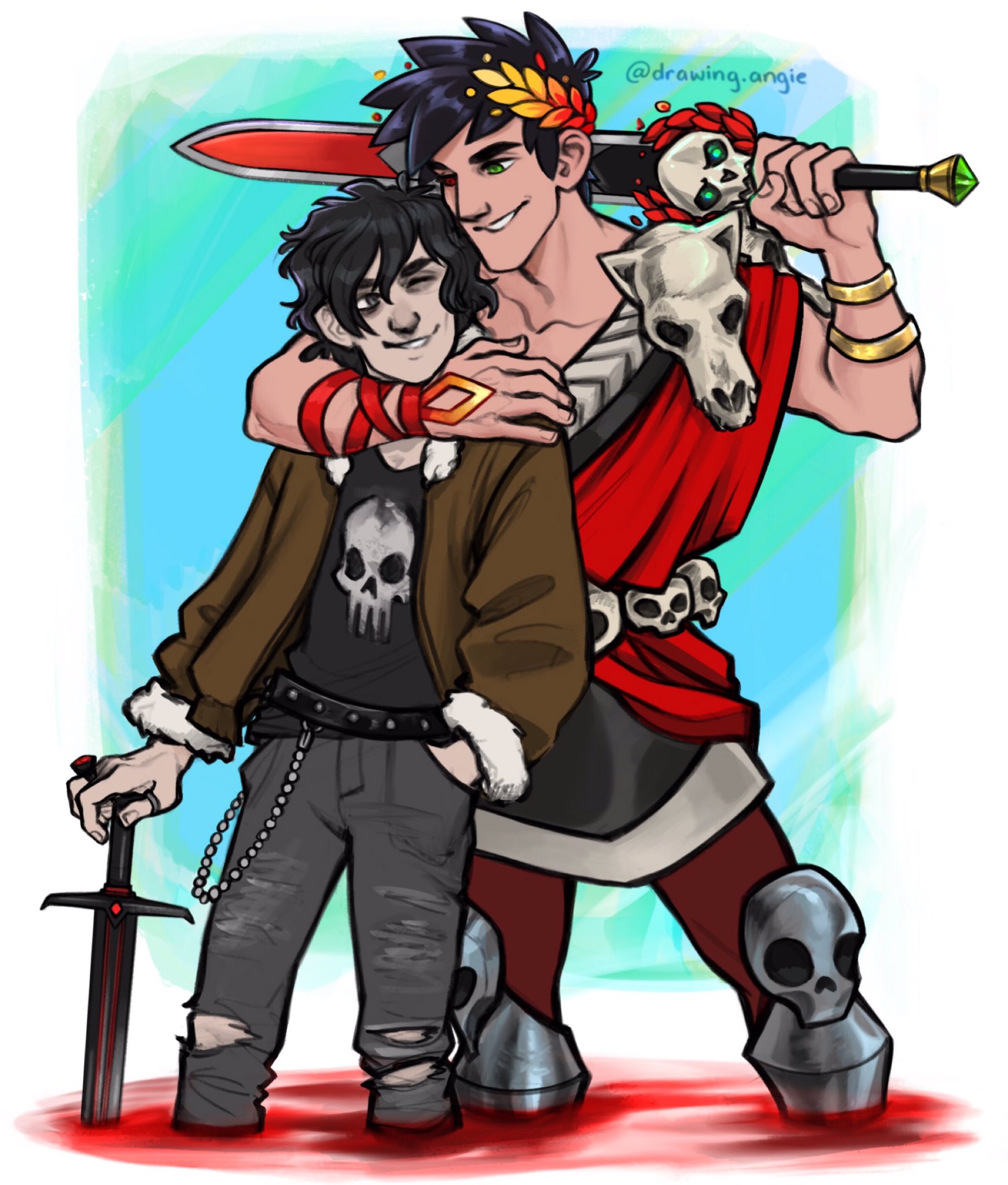 House Of Hades Fan Art Nico