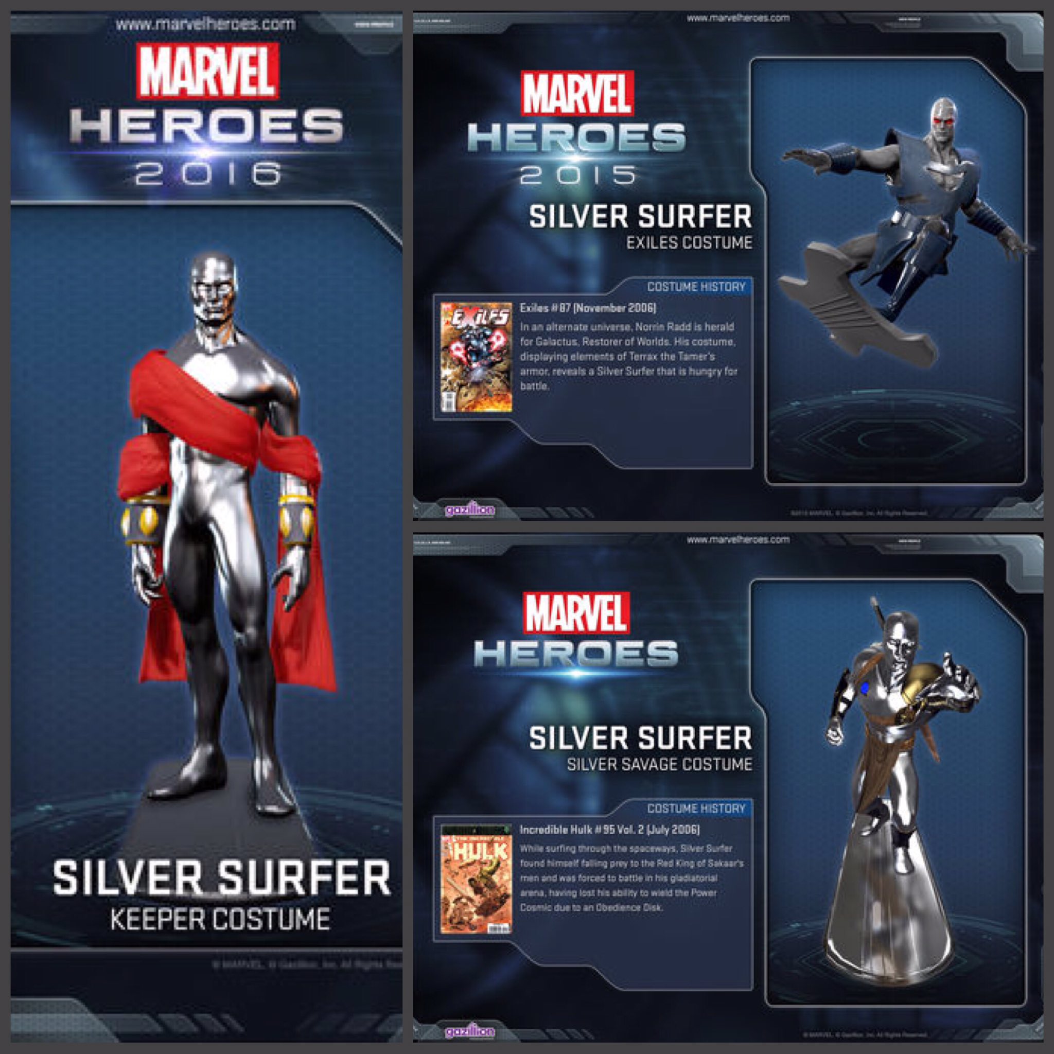 Silver Surfer Costume