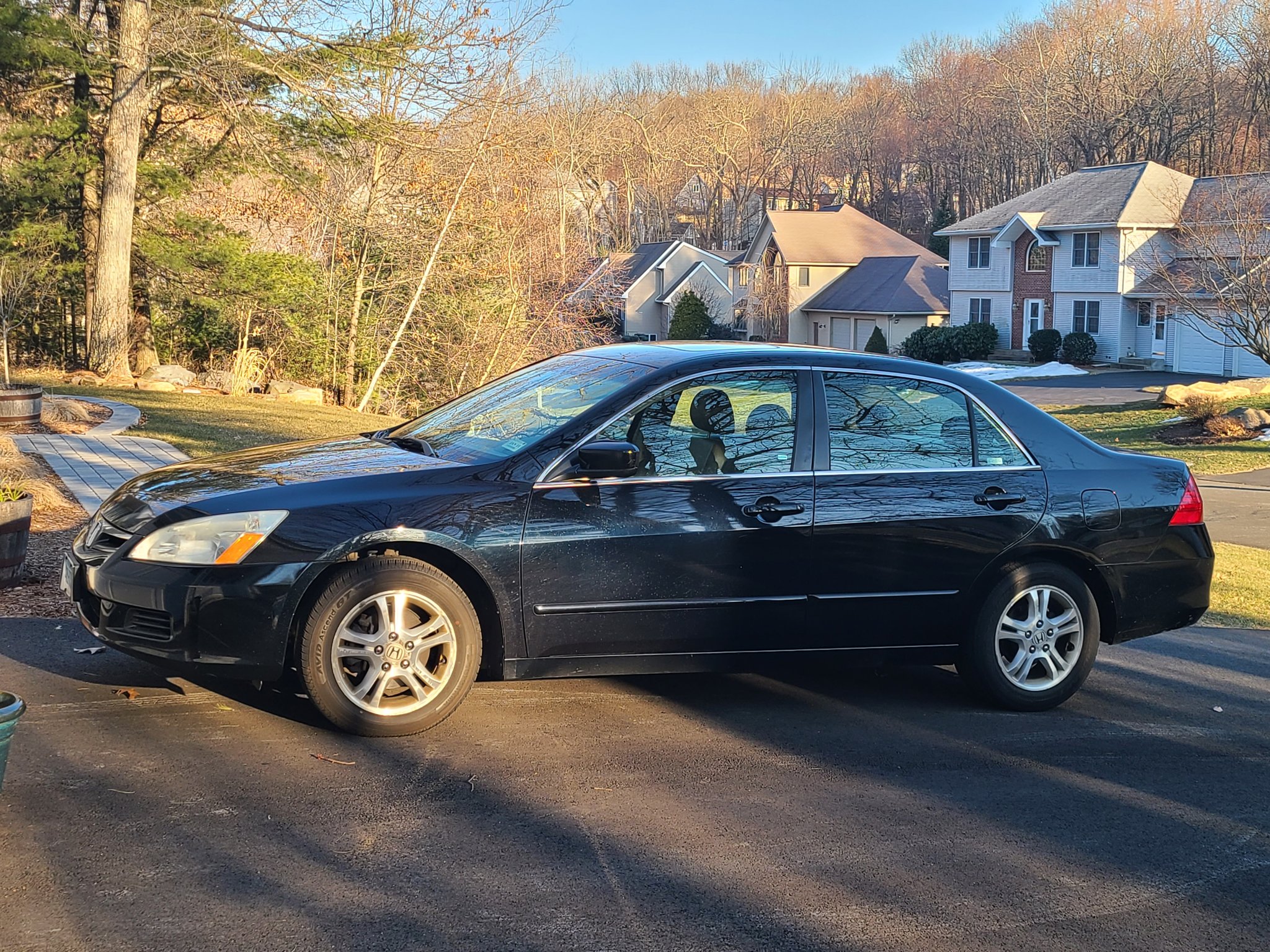 Honda Accord 2007 Black Interior