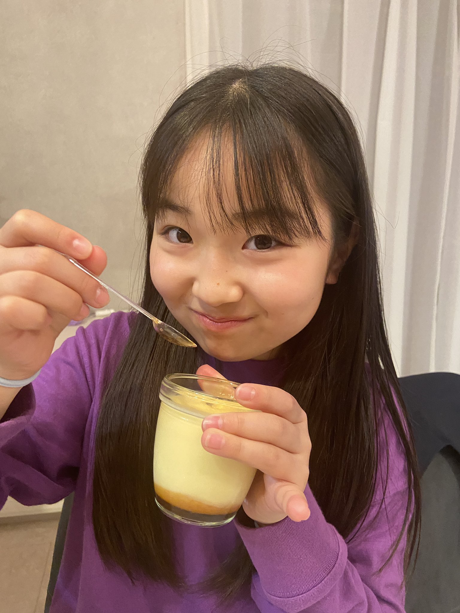 LOCK★ROCK BAB on Twitter: "うわさのモロゾフのプリンを食べたよ！美味しかった😋 もう一個食べたいな〜☺️ プリンだーいすき🥰 #66bab #Serina #モロゾフ ...