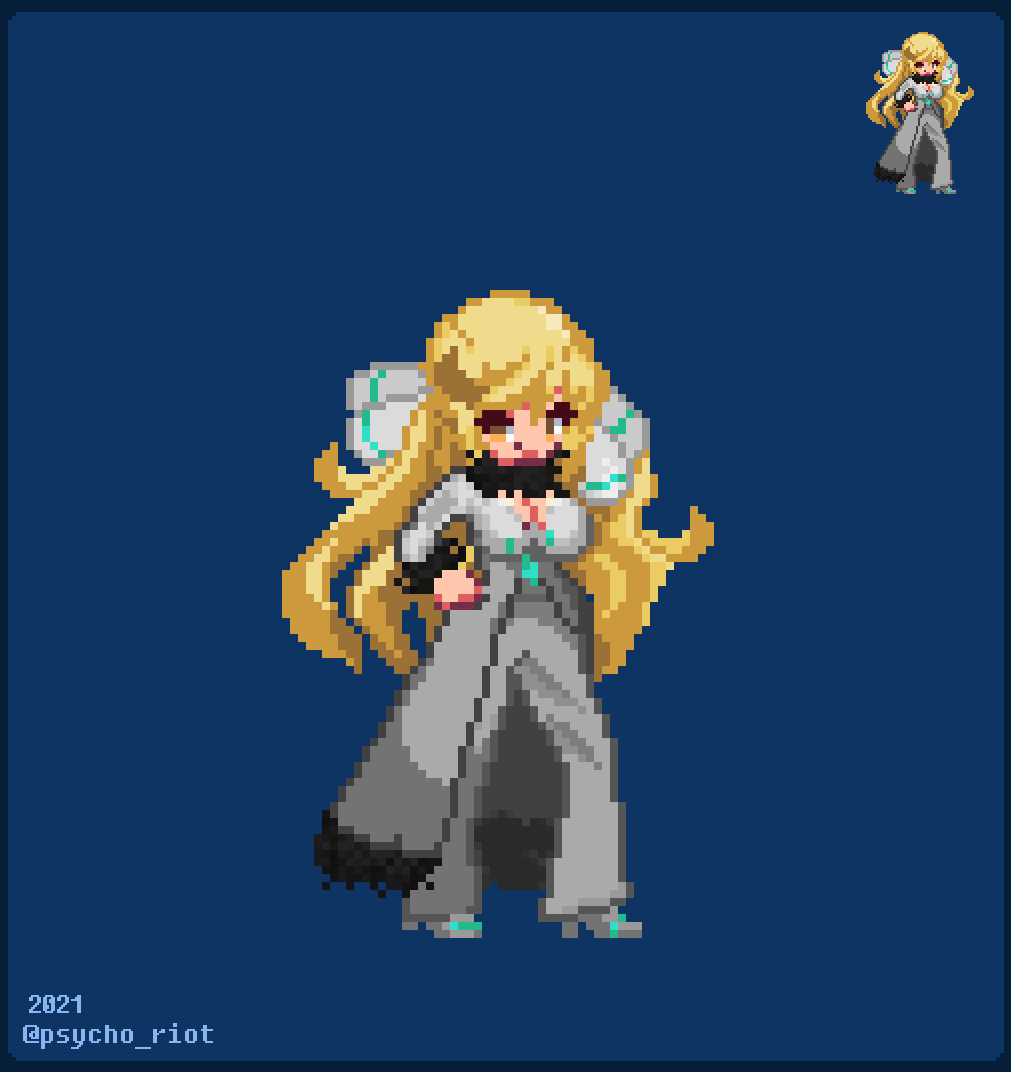 Cynthia Pokemon Sprite