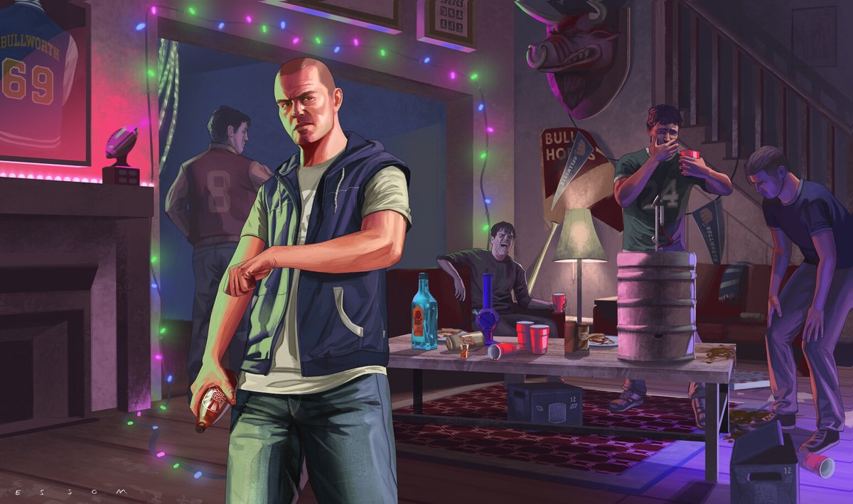 Bully Game Art