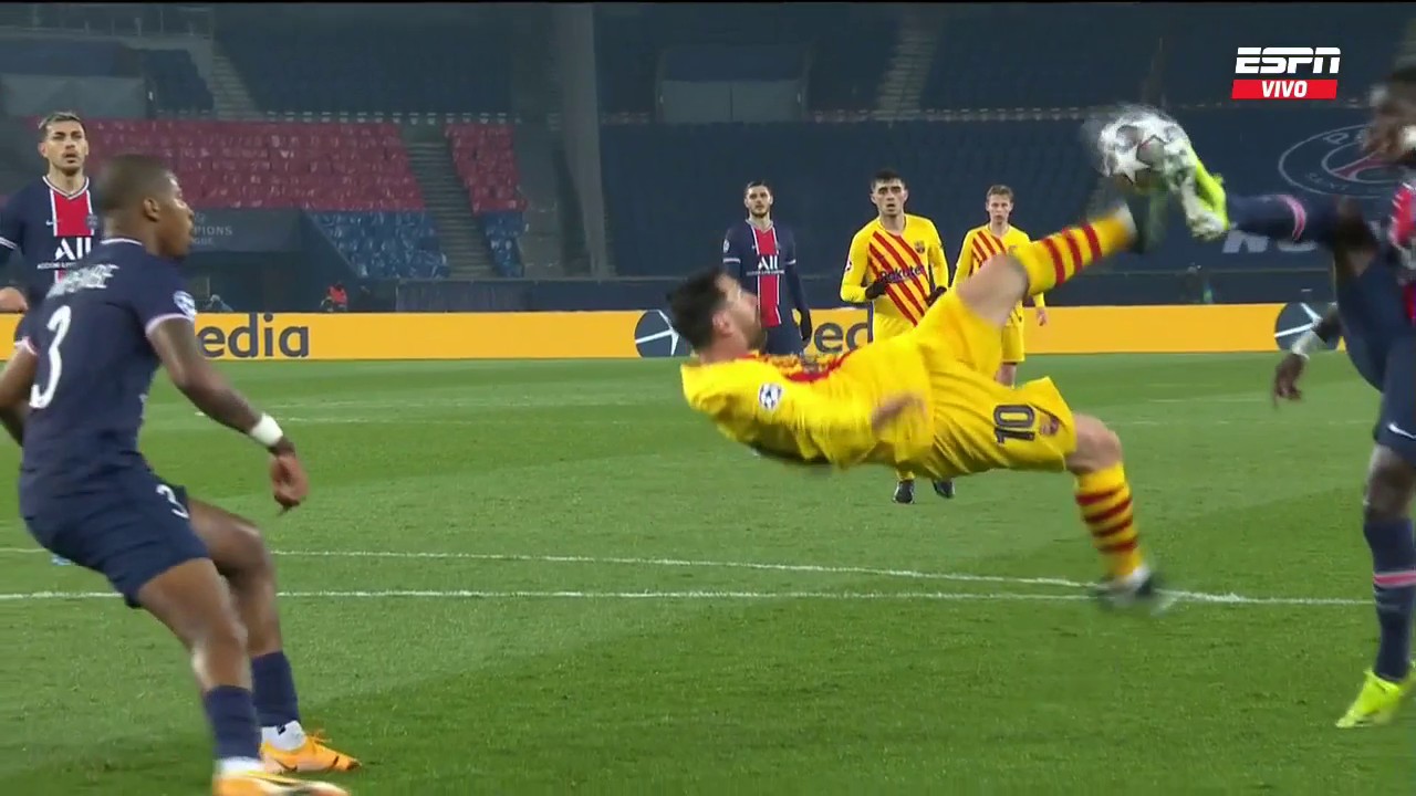 Messi Haciendo Una Chilena Selección Argentina Vs. Chile: Resumen,