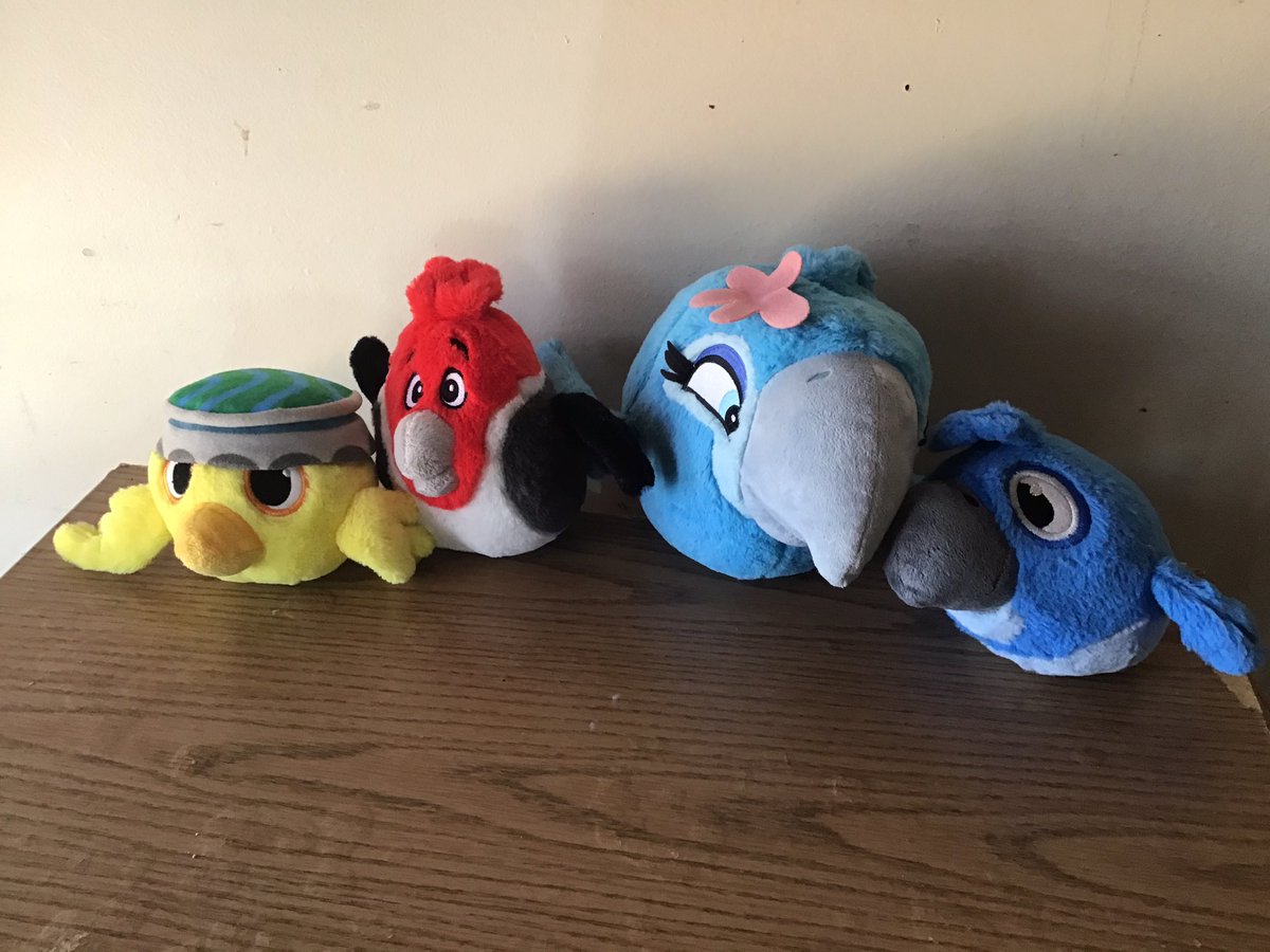 Angry Birds Rio Plush Blu