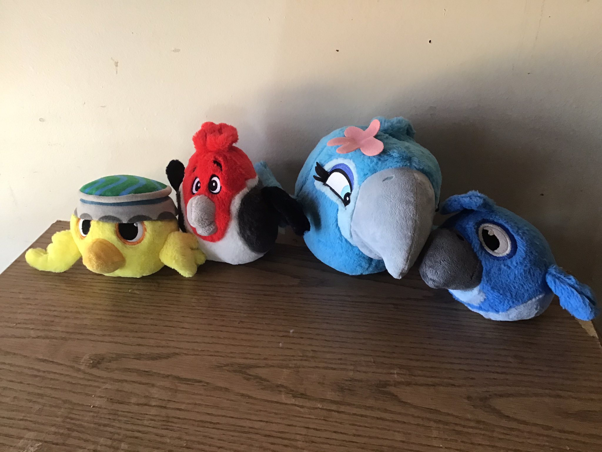 Angry Birds Rio Plush Blu