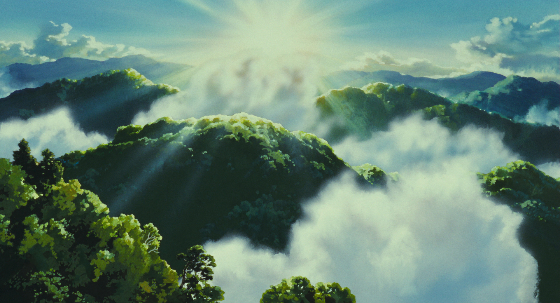 Princess Mononoke Scenery