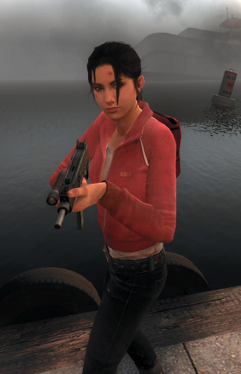 Left 4 Dead Smoker And Zoey