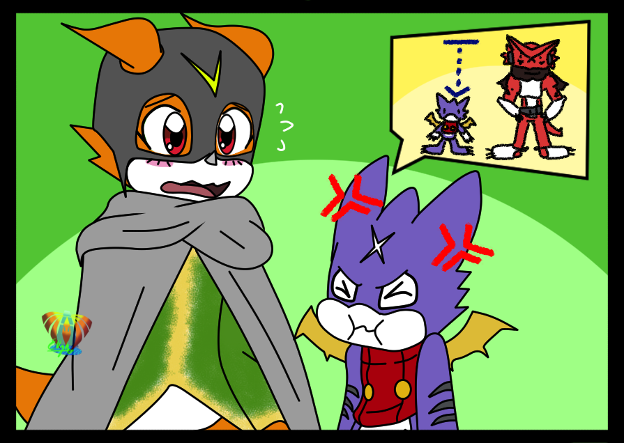 Gumdramon X Shoutmon