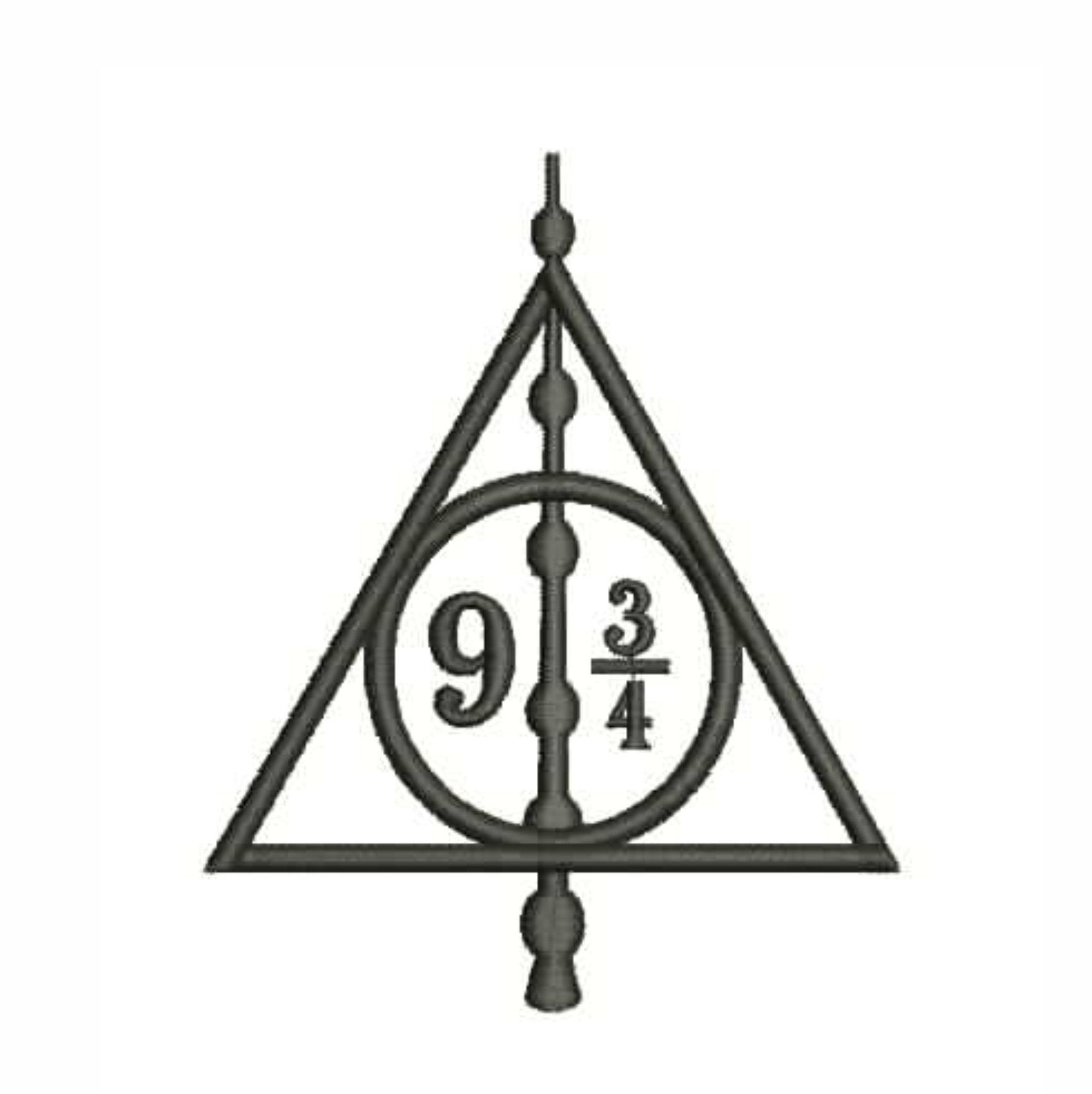 Deathly Hallows Stencil