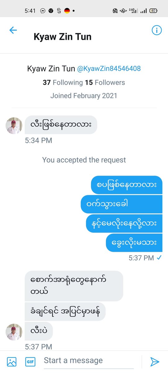 Moe Satt Cho (@MoeSattCho4) | Twitter