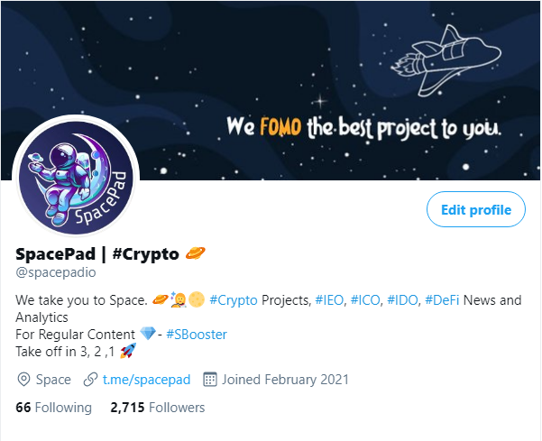 Joe | Spacepad (@joespacepad) | Twitter