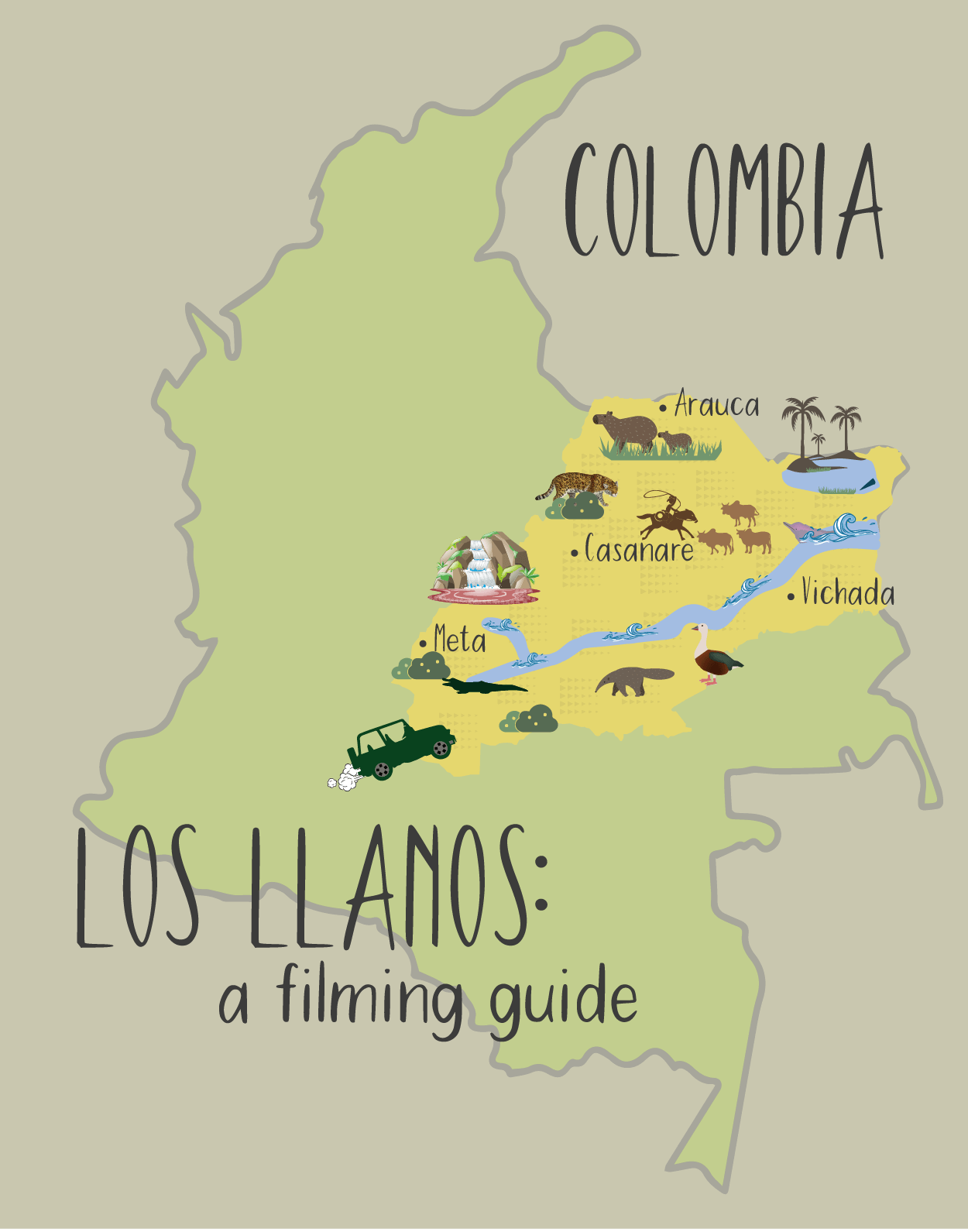 Llanos Map