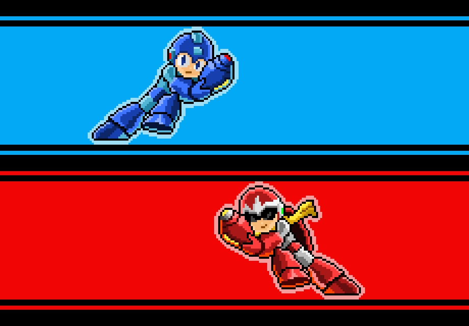 Protoman Pixel Art
