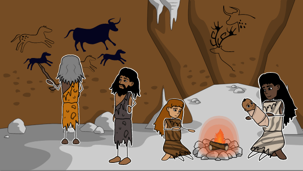 Paleolithic Age Fire