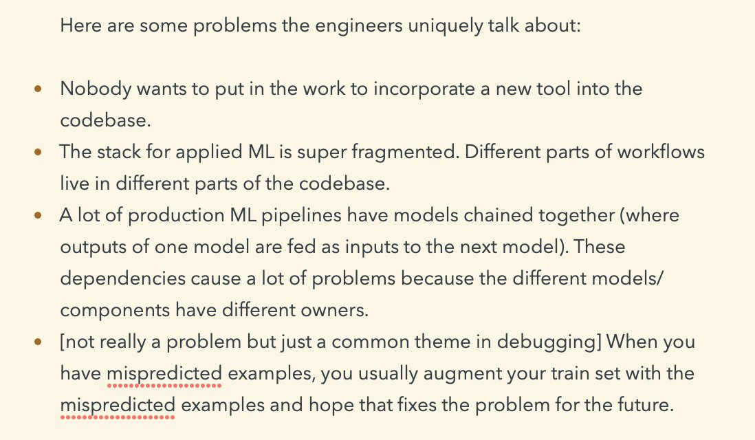 Update: I'm now working on ML tooling! When I did applied ML, it seemed ...