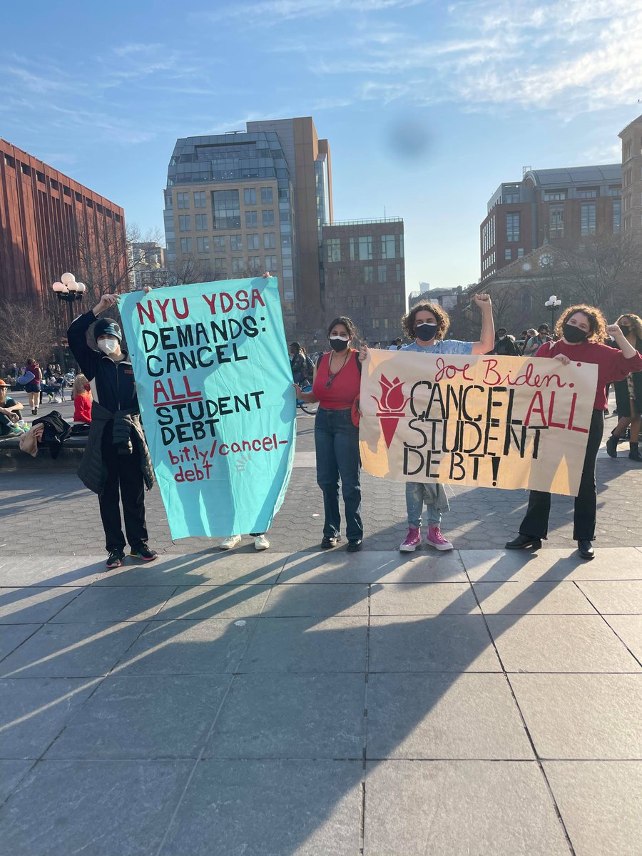 NYU YDSA 🌹 on Twitter : r/CANCEL_STUDENT_DEBT