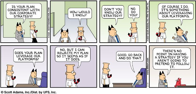 Cartoons About Strategic Planning