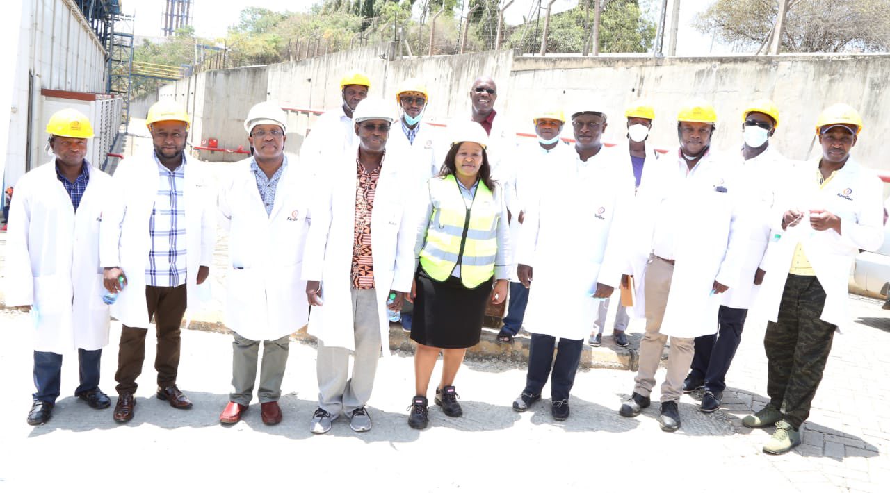 Nuclear Kenya on Twitter: "NuPEA CEO Eng. Juma (front left on first photo) together with other ...