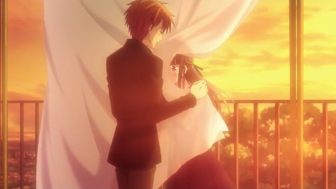 Fruits Basket Tohru And Kyo Hug