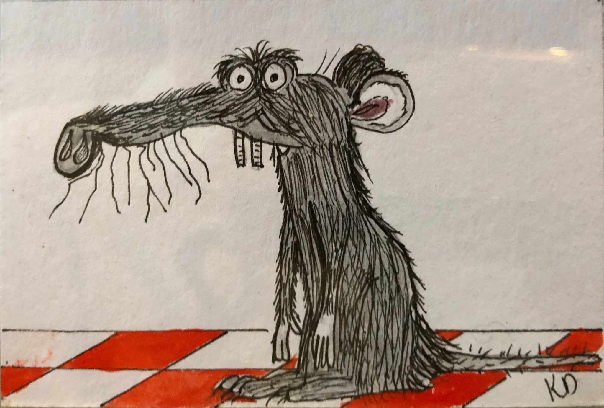 No 6 Drowned Rat Clipart