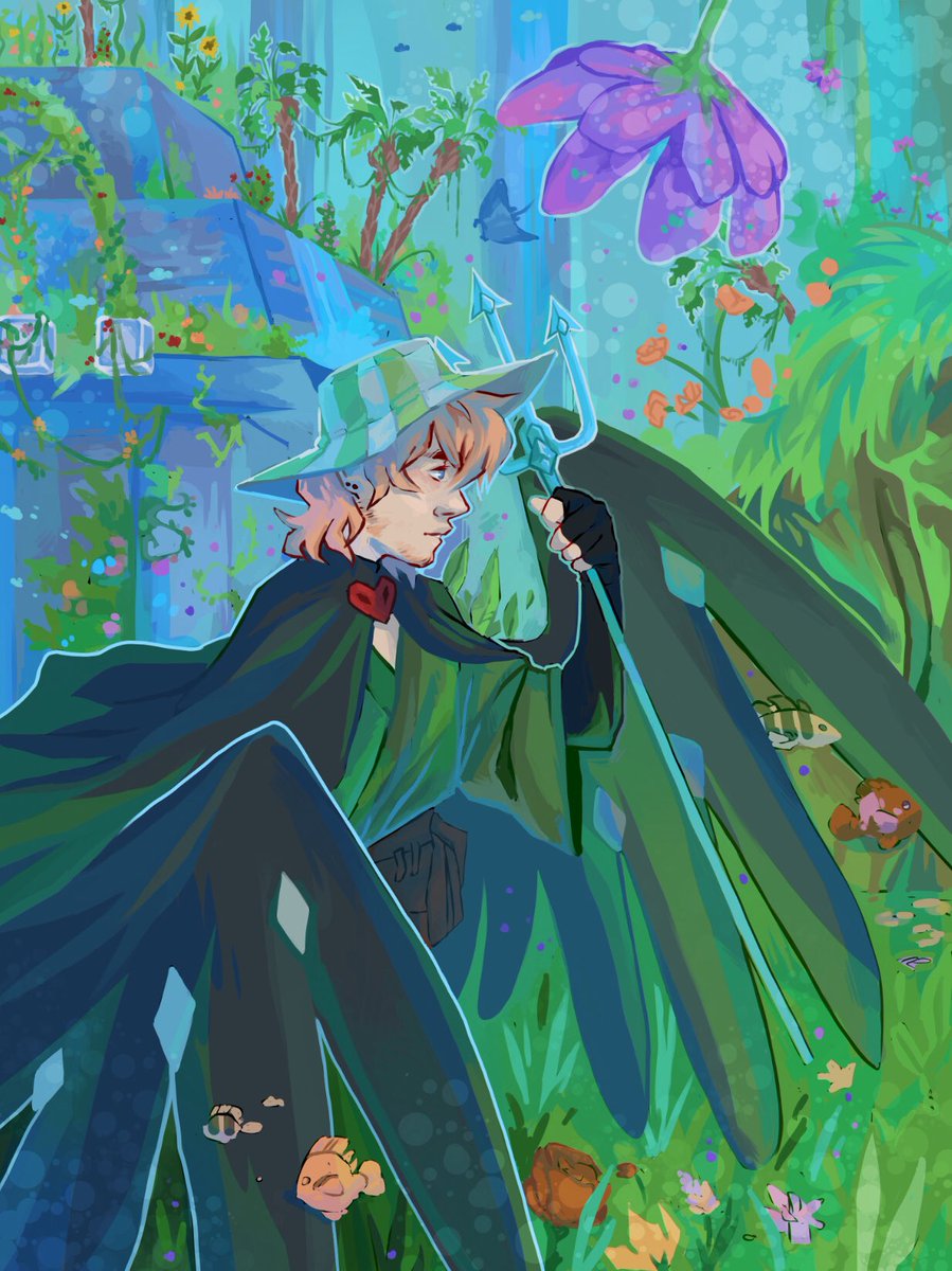 「Project Flowerfall 🌸 #philzafanart #phi」|Eucaのイラスト