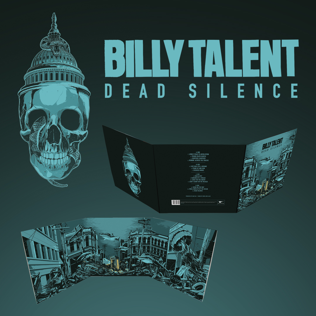 Billy Talent Dead Silence Skull