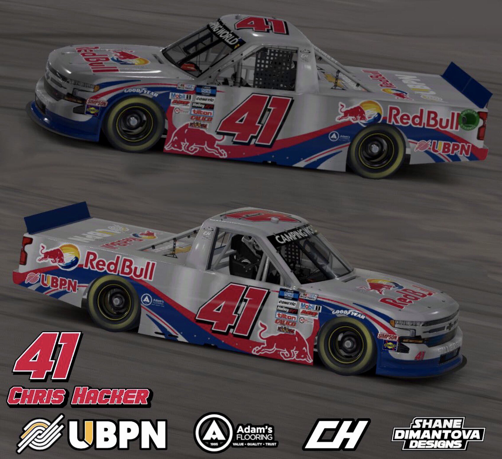 Red Bull Nascar Truck