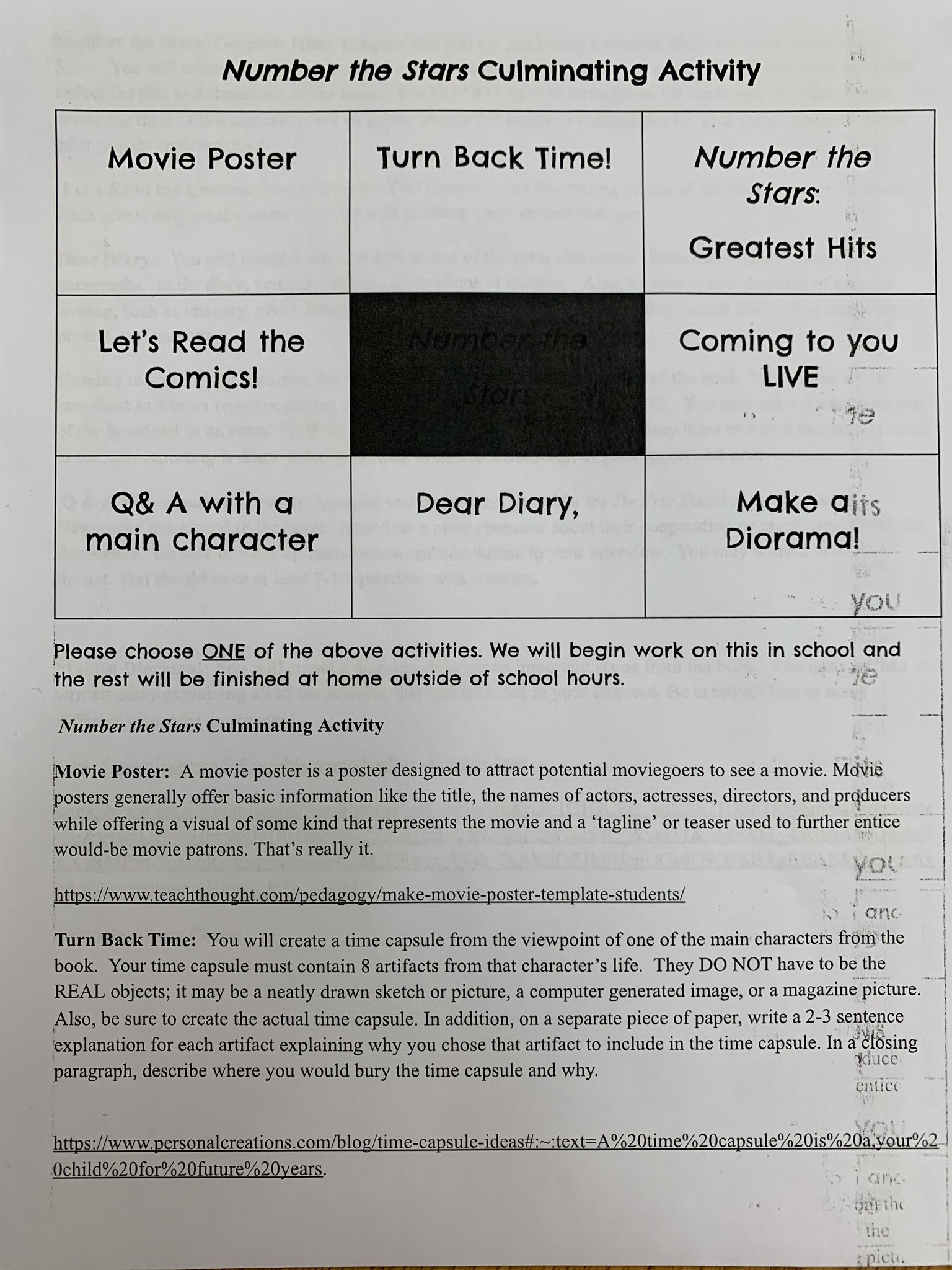 Number The Stars Movie