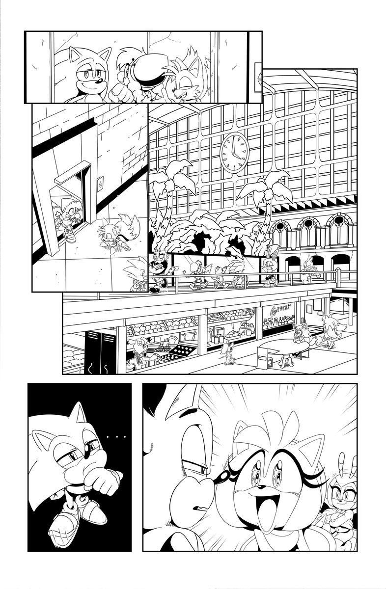 「Some Pages from my most recent Issue. 」ABT ☕️の漫画